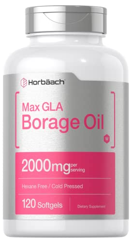 Cold pressed borage oil supplement