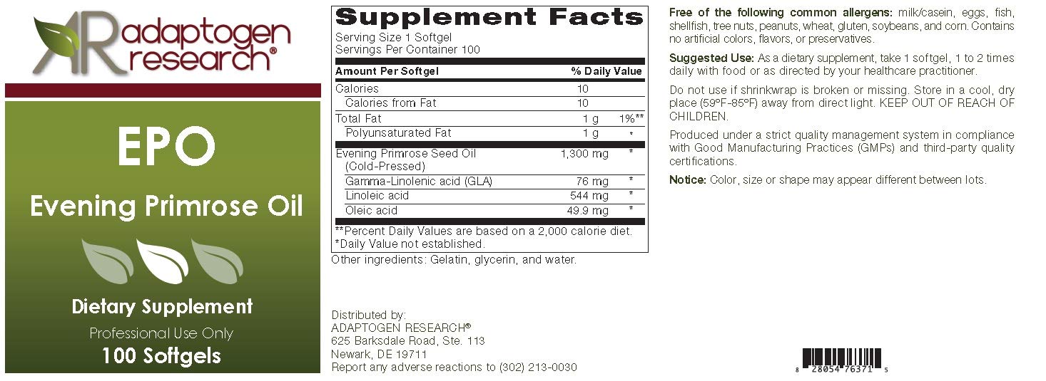 cold-pressed evening primrose extract