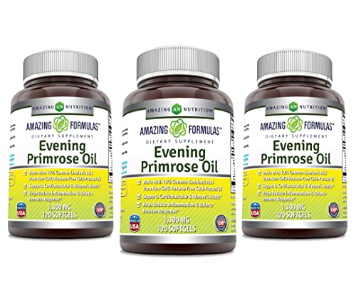 cold pressed evening primrose oil softgels