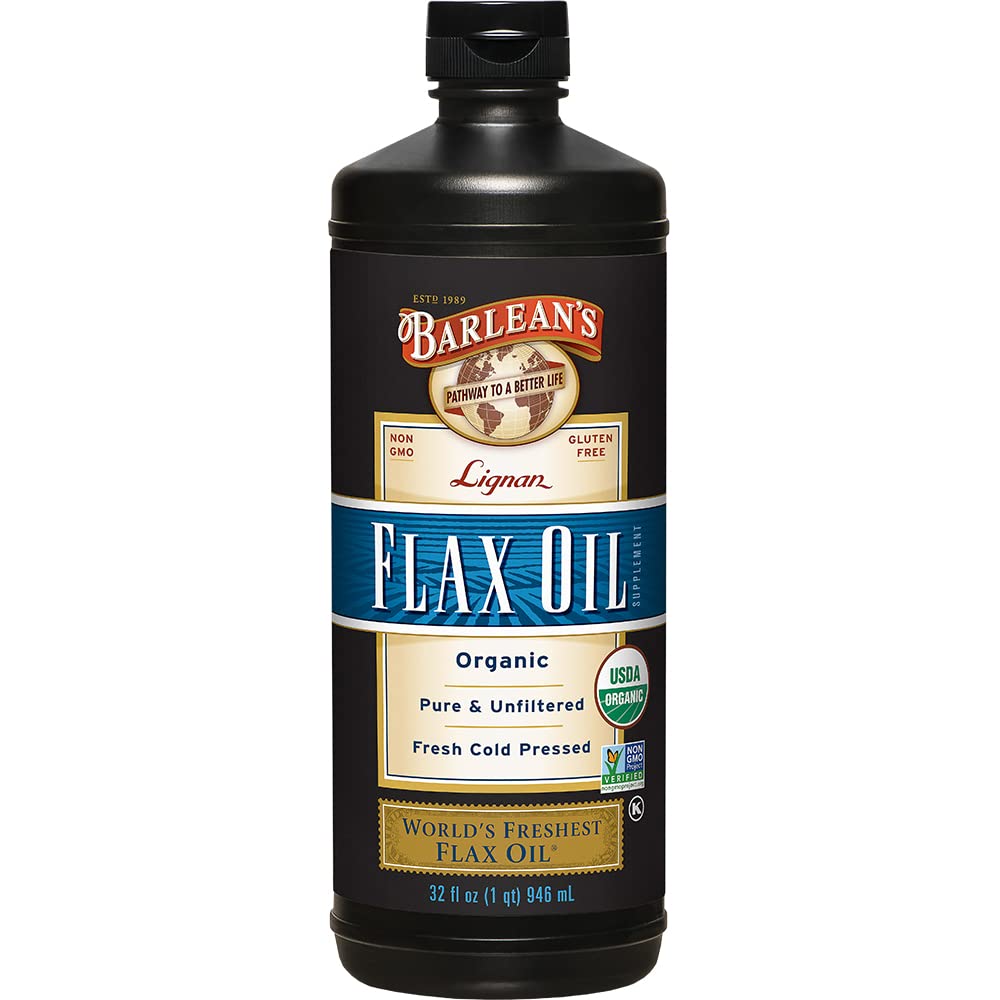 cold-pressed flax seed oil