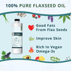cold-pressed flaxseed oil 16 fl oz