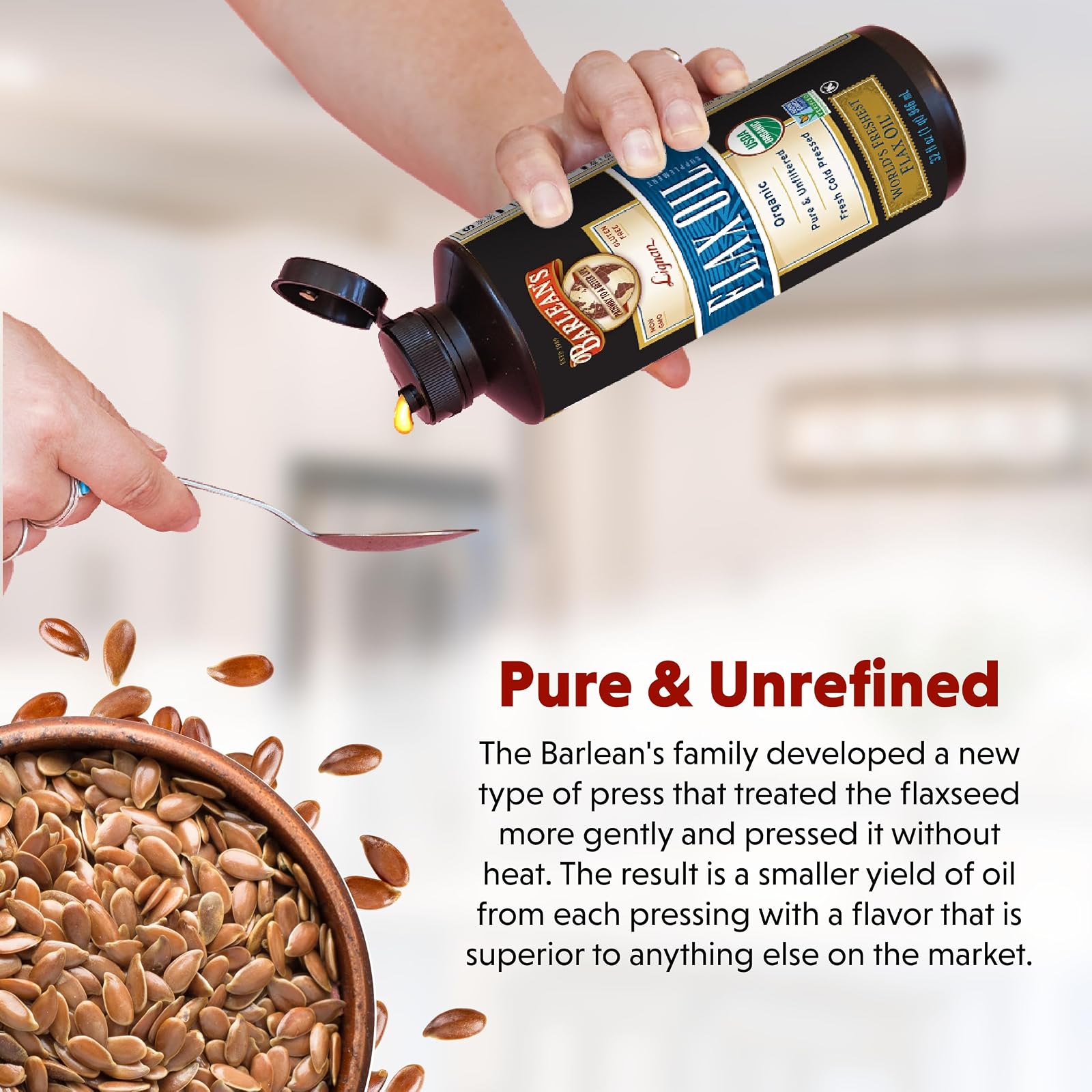 cold-pressed flaxseed oil benefits