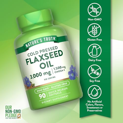 cold pressed flaxseed oil capsules