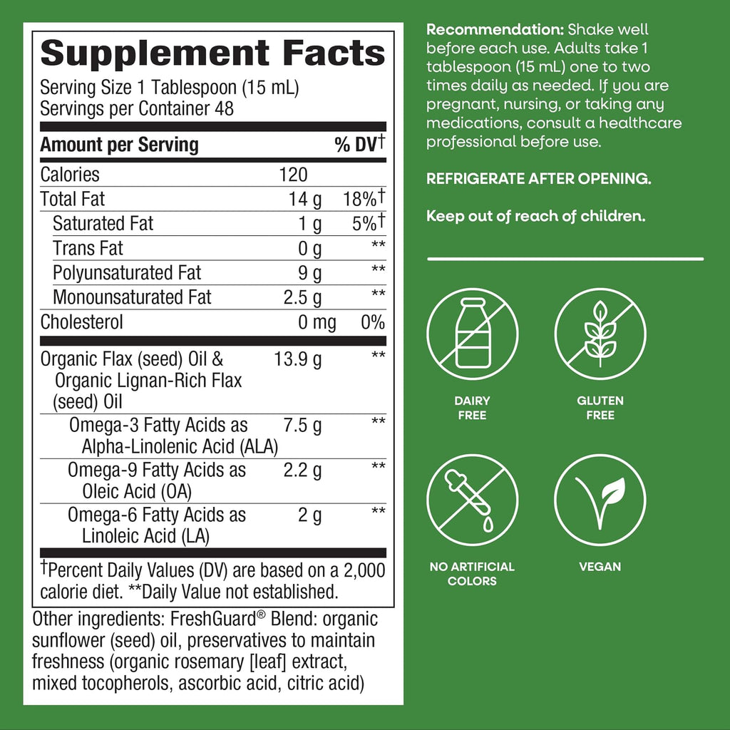 cold-pressed flaxseed oil quality