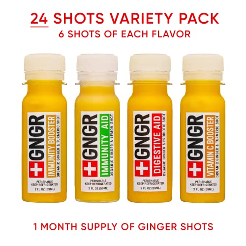 cold-pressed ginger tea variety pack