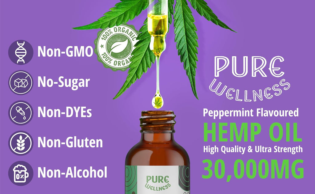 Cold-pressed hemp seed oil