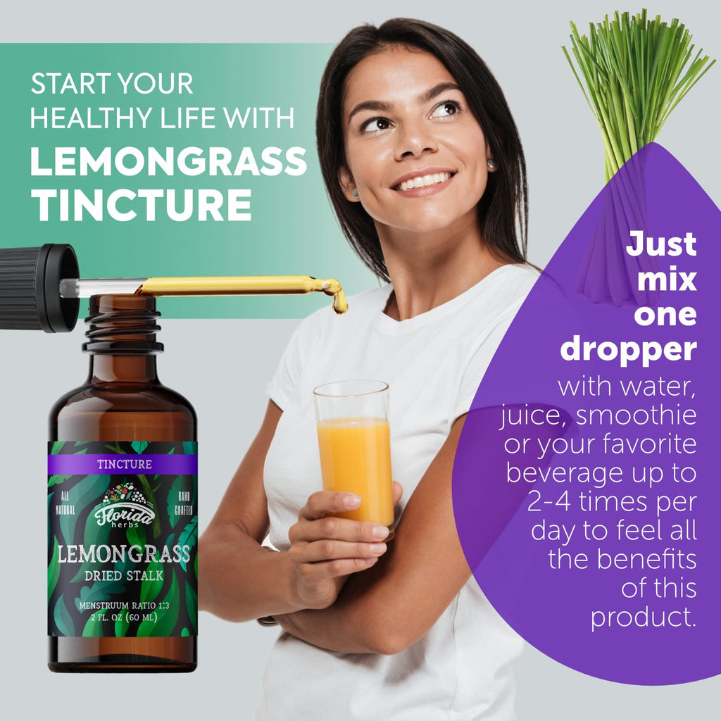 Cold-pressed lemongrass tincture benefits