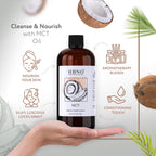 Cold pressed MCT oil for smoothies
