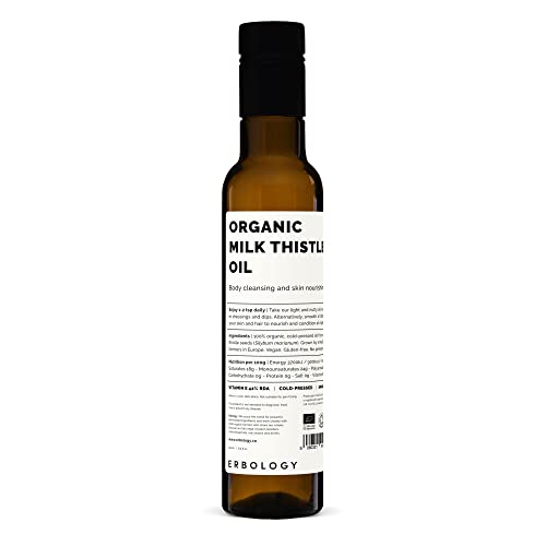 cold-pressed milk thistle oil