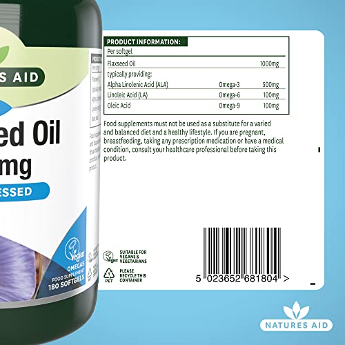 cold pressed omega 3 supplement