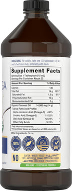 Cold pressed omega fatty acids