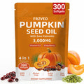 Cold pressed pumpkin seed oil capsules