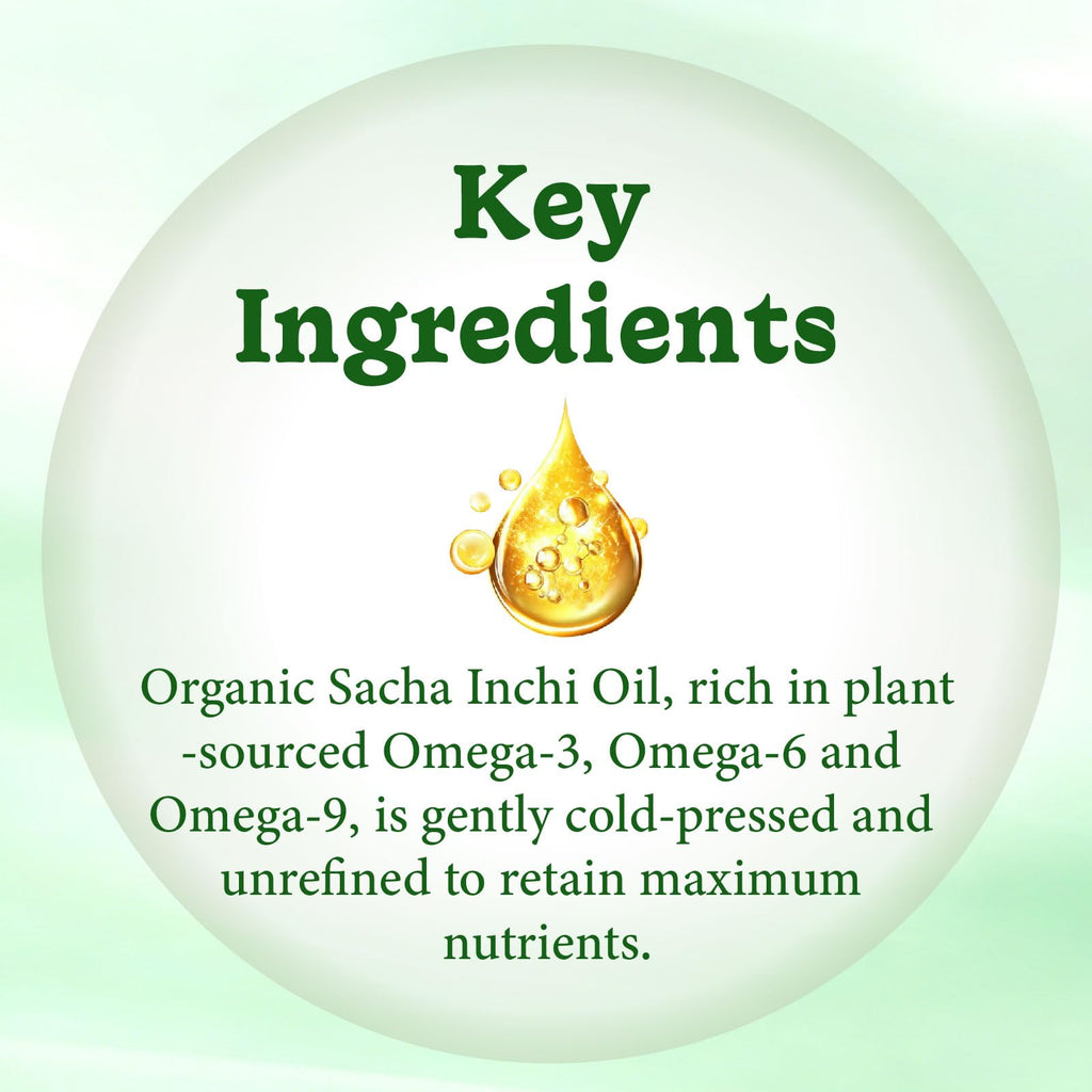 cold-pressed Sacha Inchi drops benefits