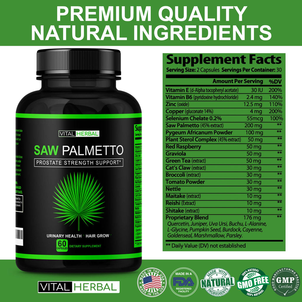 cold pressed saw palmetto for better sleep