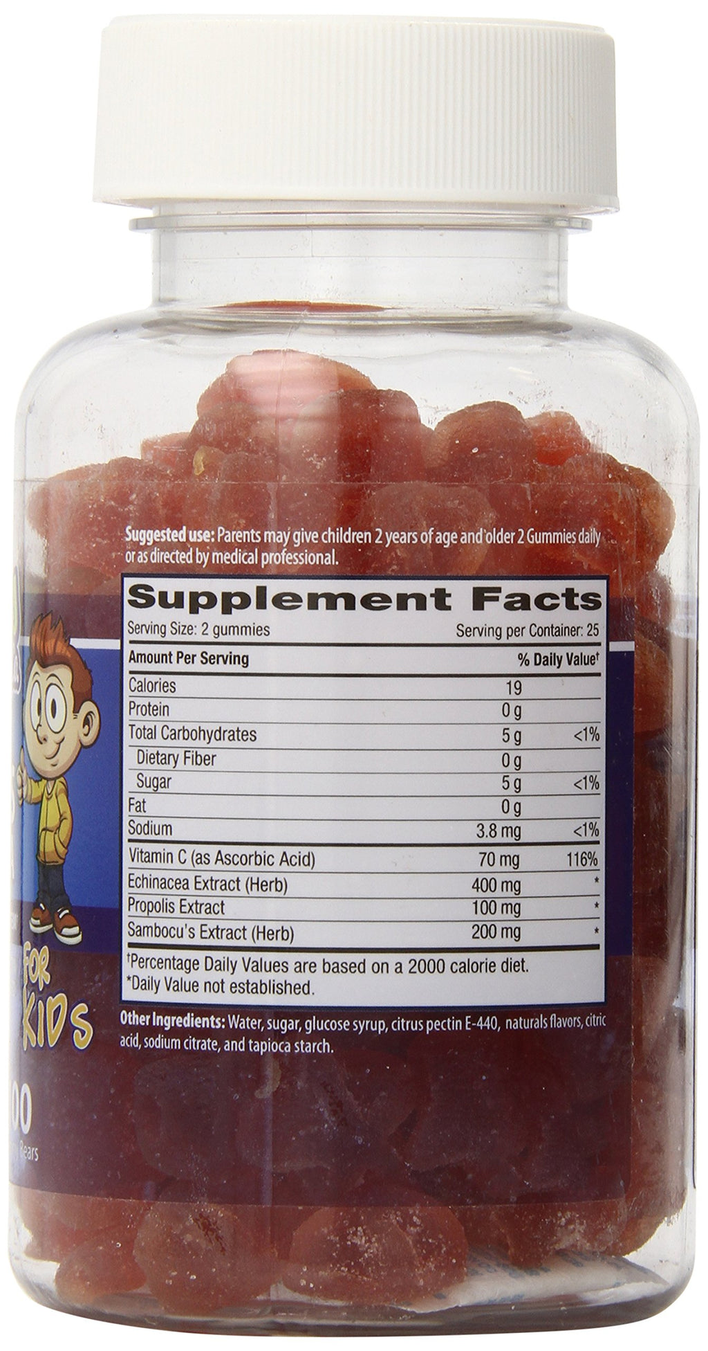 cold prevention gummies for children
