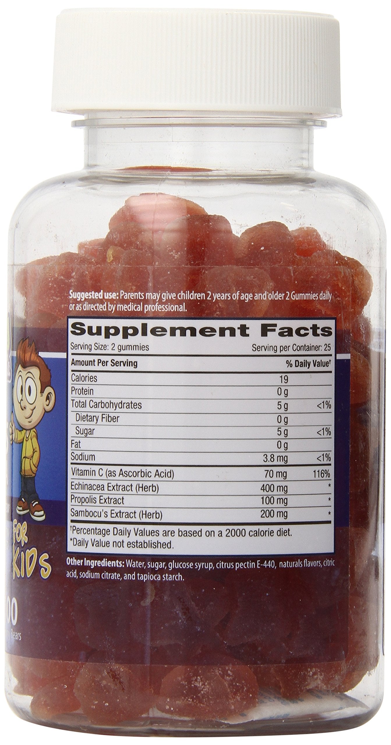 cold prevention gummies for children