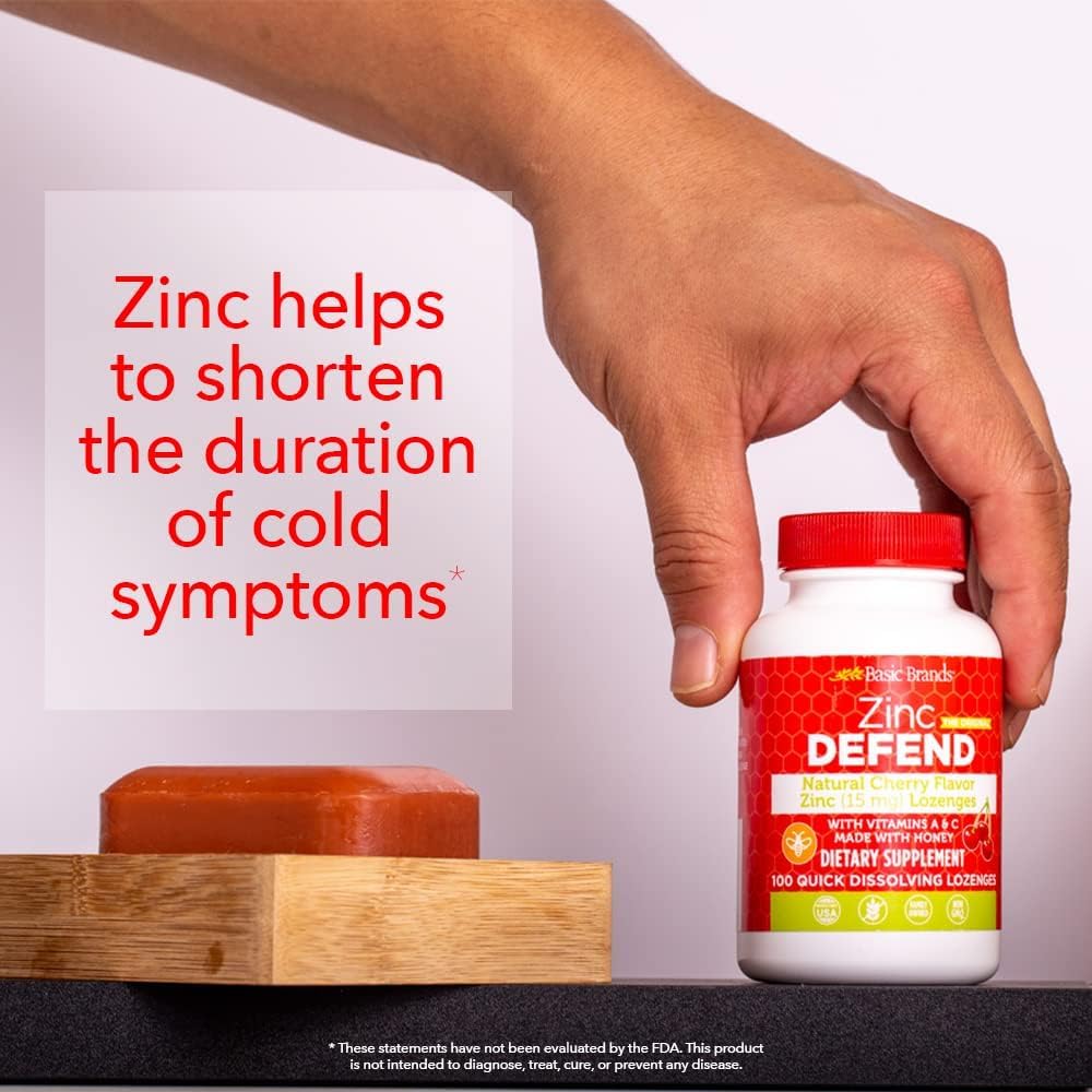 cold relief zinc lozenges Canada