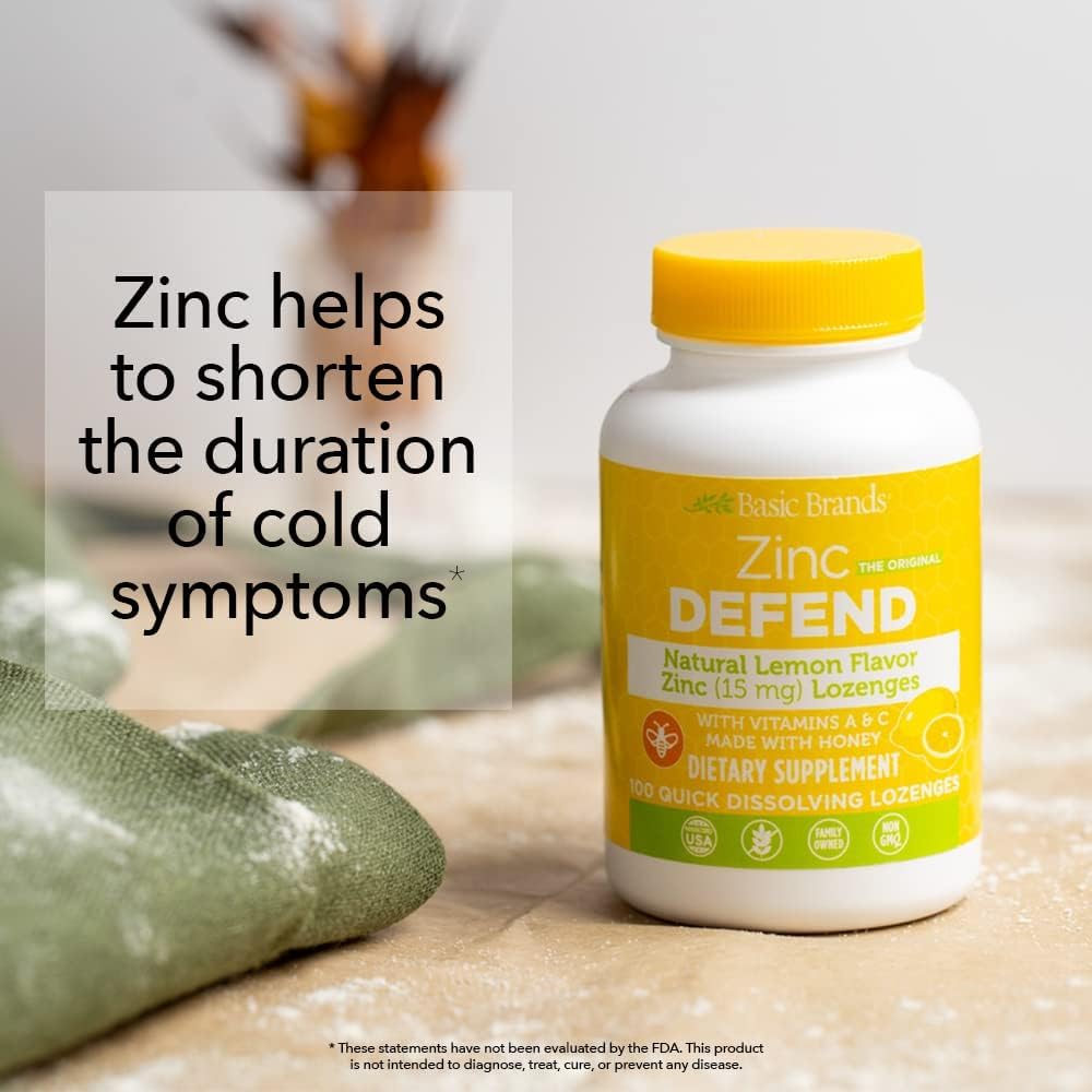 cold relief zinc supplement pack