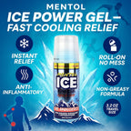 Cold therapy roll-on for sore muscles