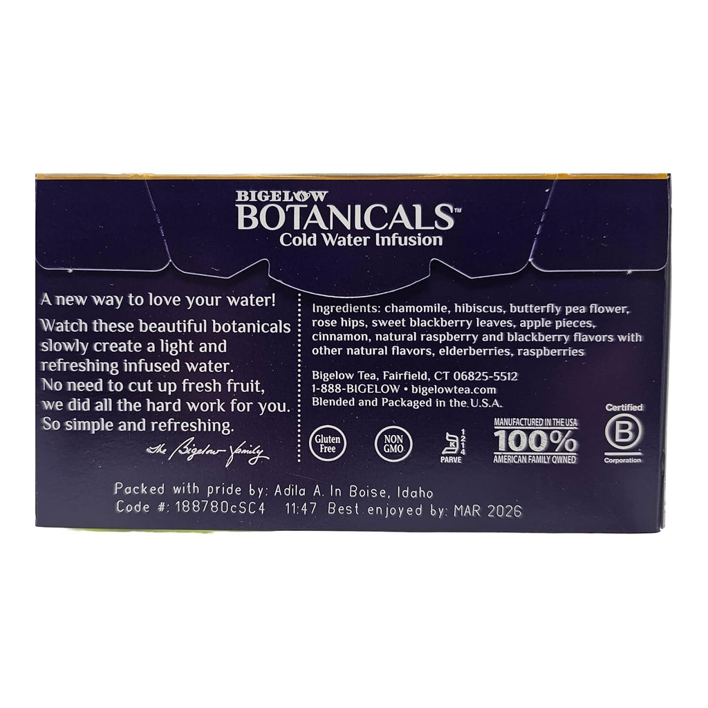 cold water herbal detox tea