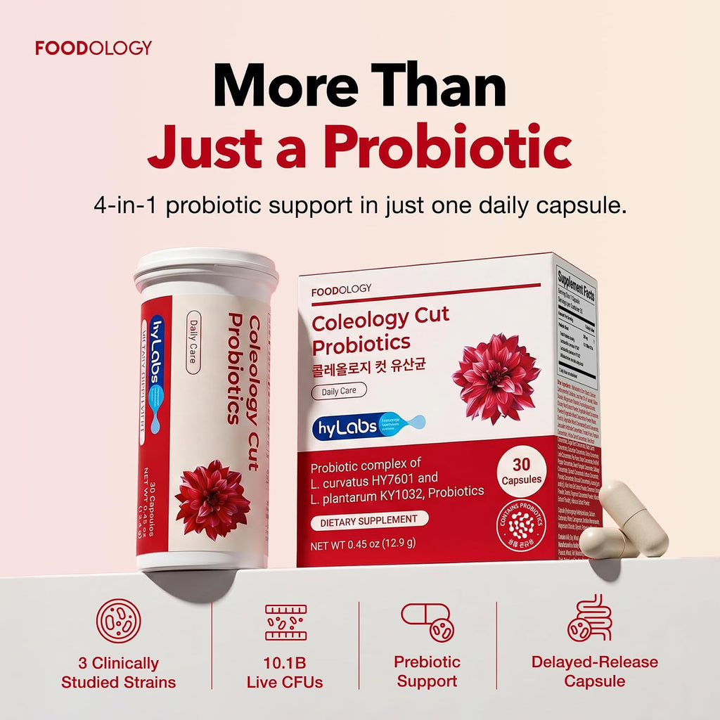 Coleology Cut Probiotics for gut balance