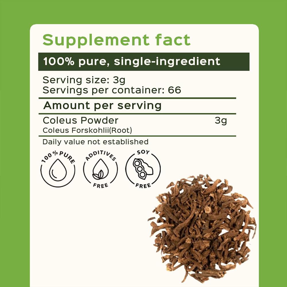 Coleus Forskohlii root extract benefits