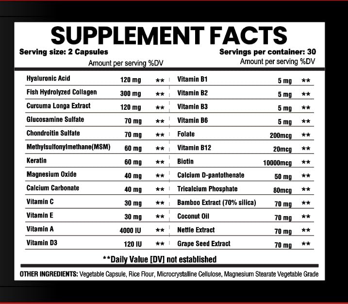 collagen and biotin for nail strength
