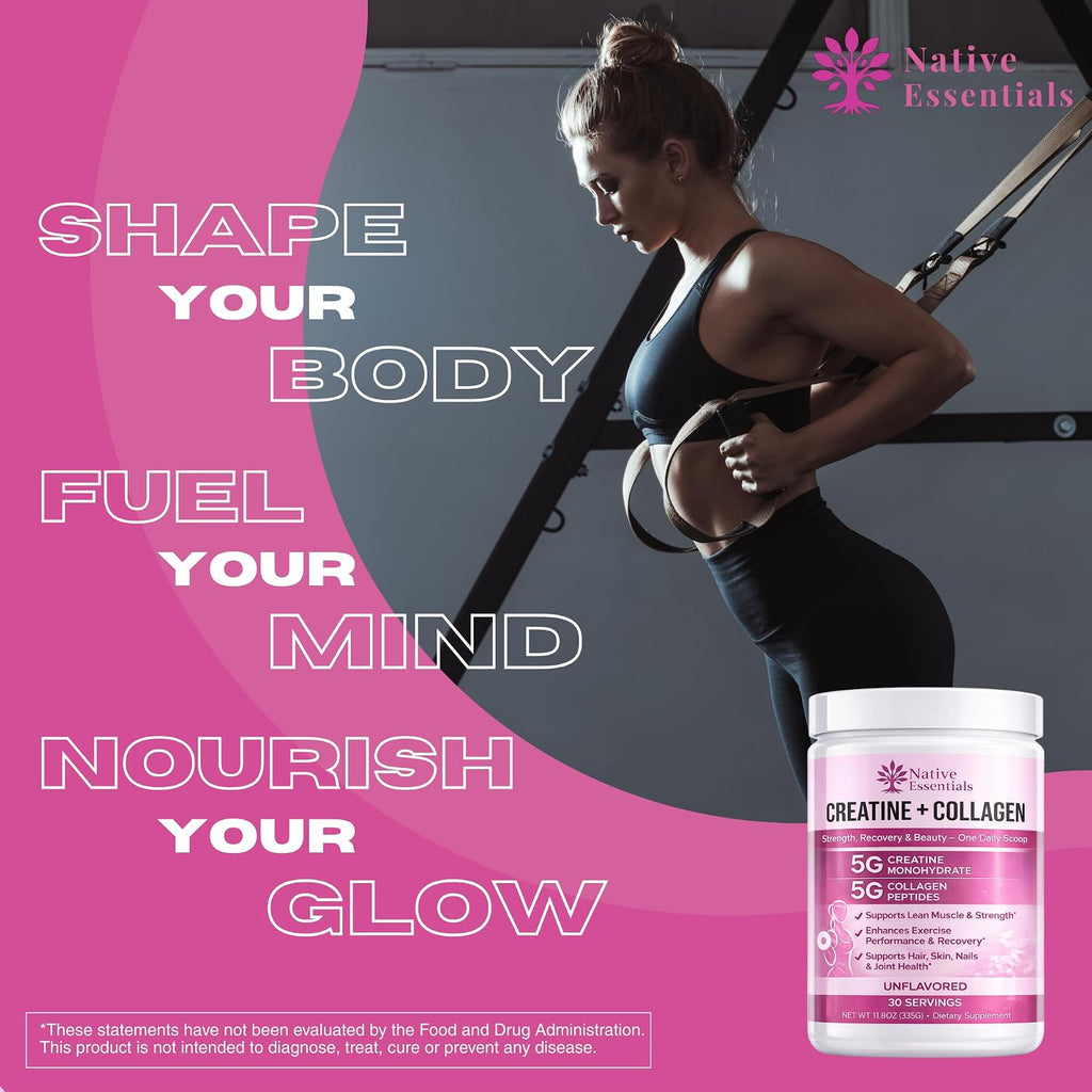 Collagen and creatine for recovery