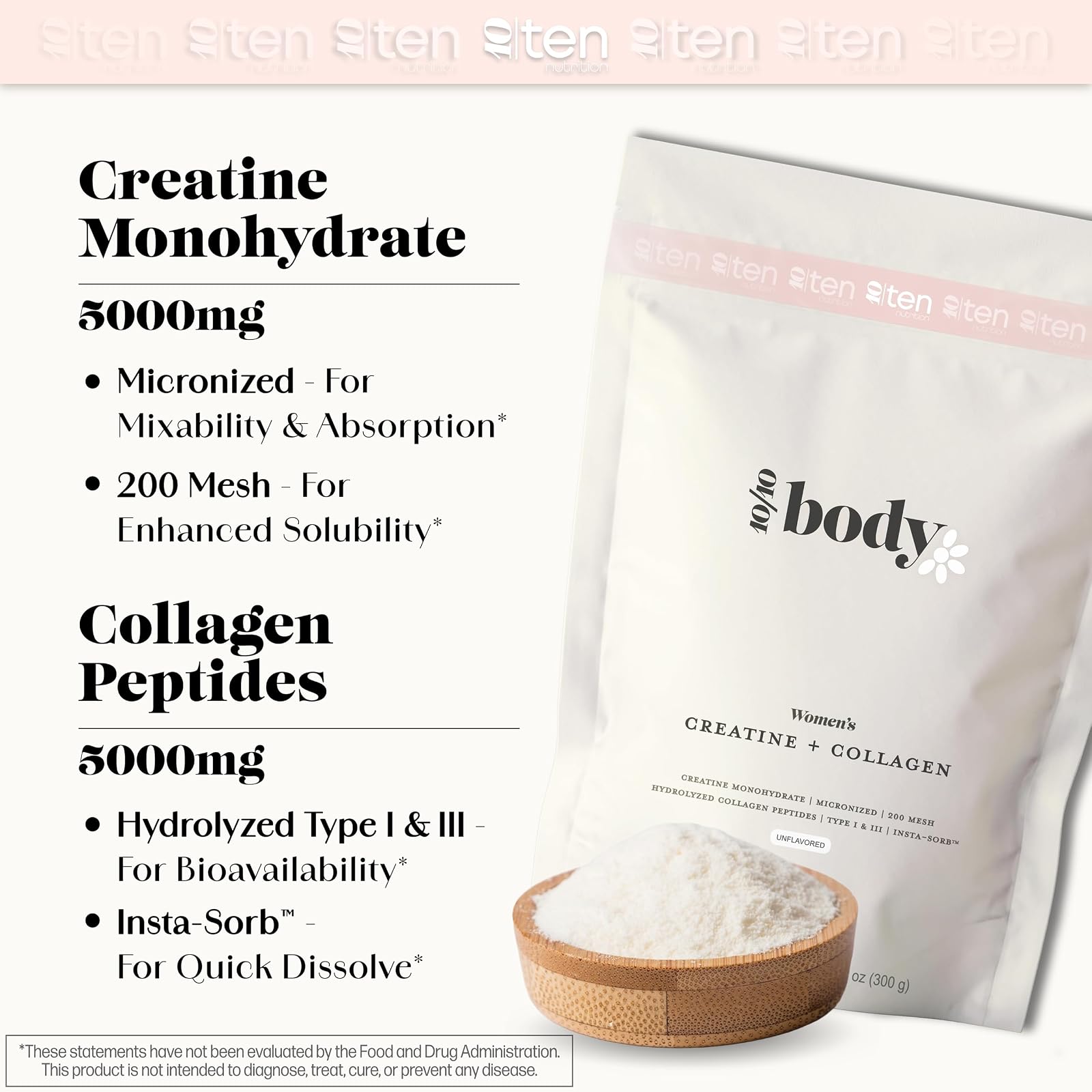 collagen and creatine supplement benefits