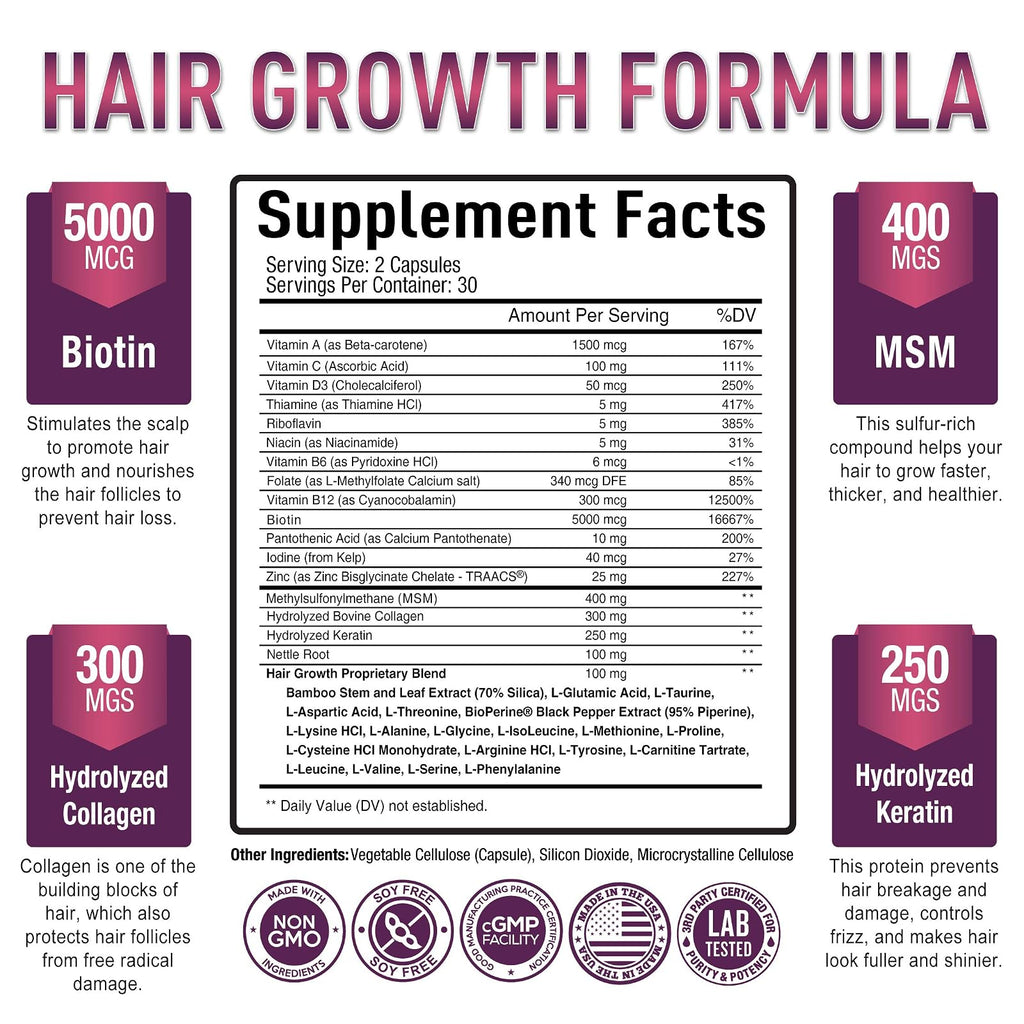 collagen and keratin for healthy hair