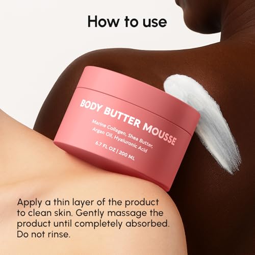 collagen body butter for youthful glow