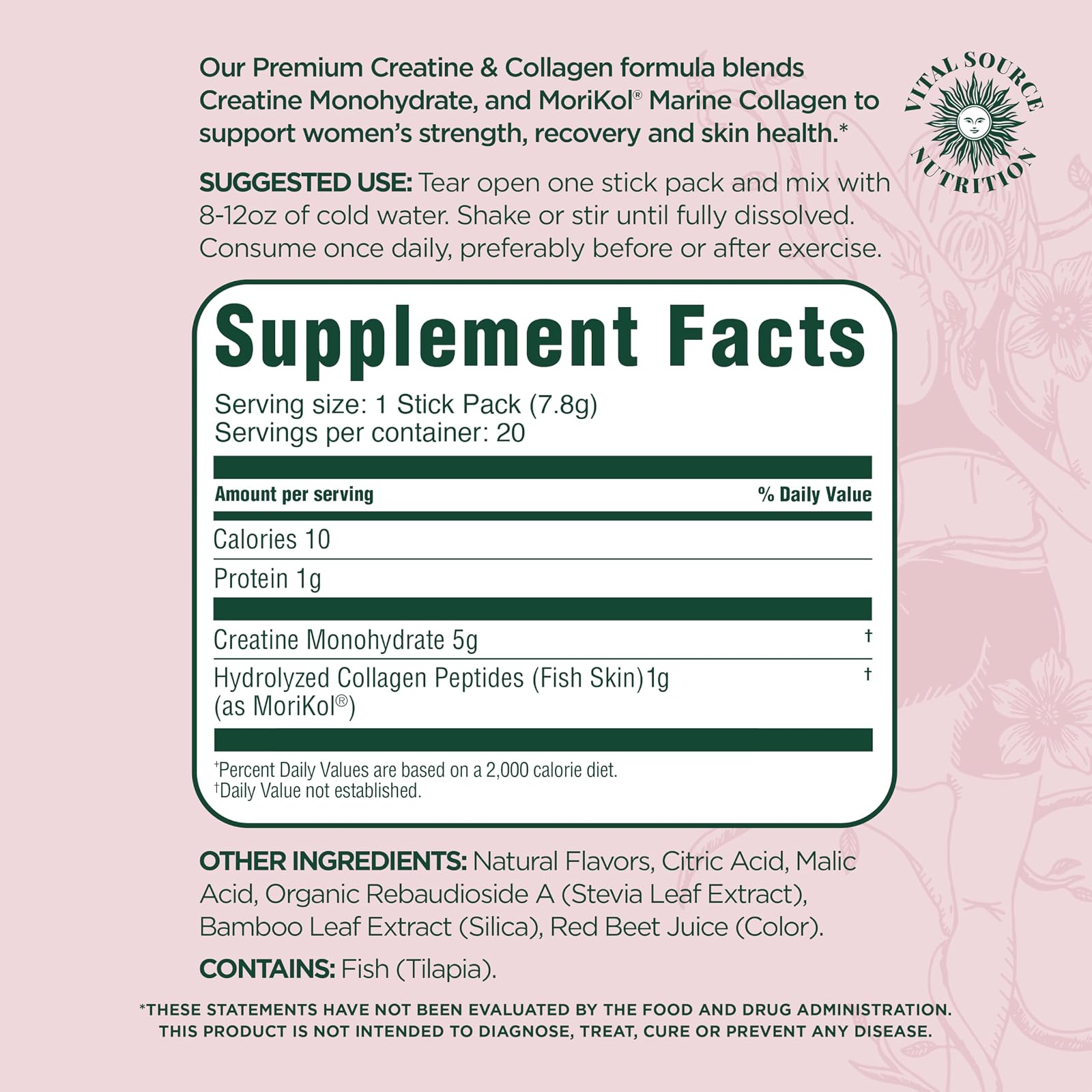 collagen boost with creatine supplement