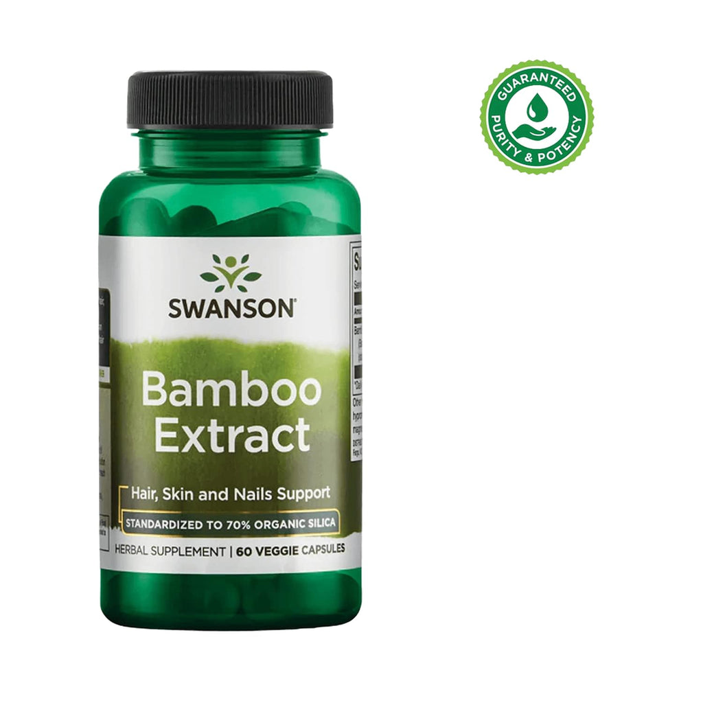 Collagen-boosting bamboo extract formula