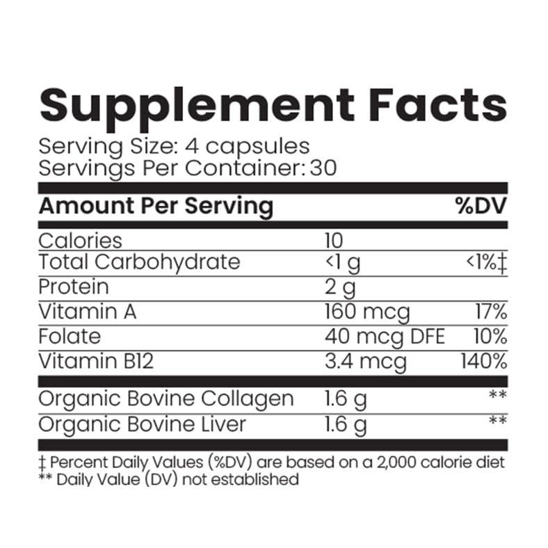 Collagen capsules for overall wellness