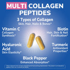 Collagen capsules for skin health