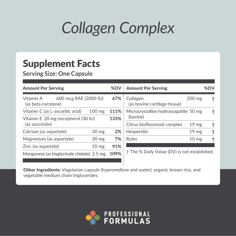 Collagen capsules for skin health