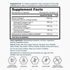 Collagen capsules for youthful skin