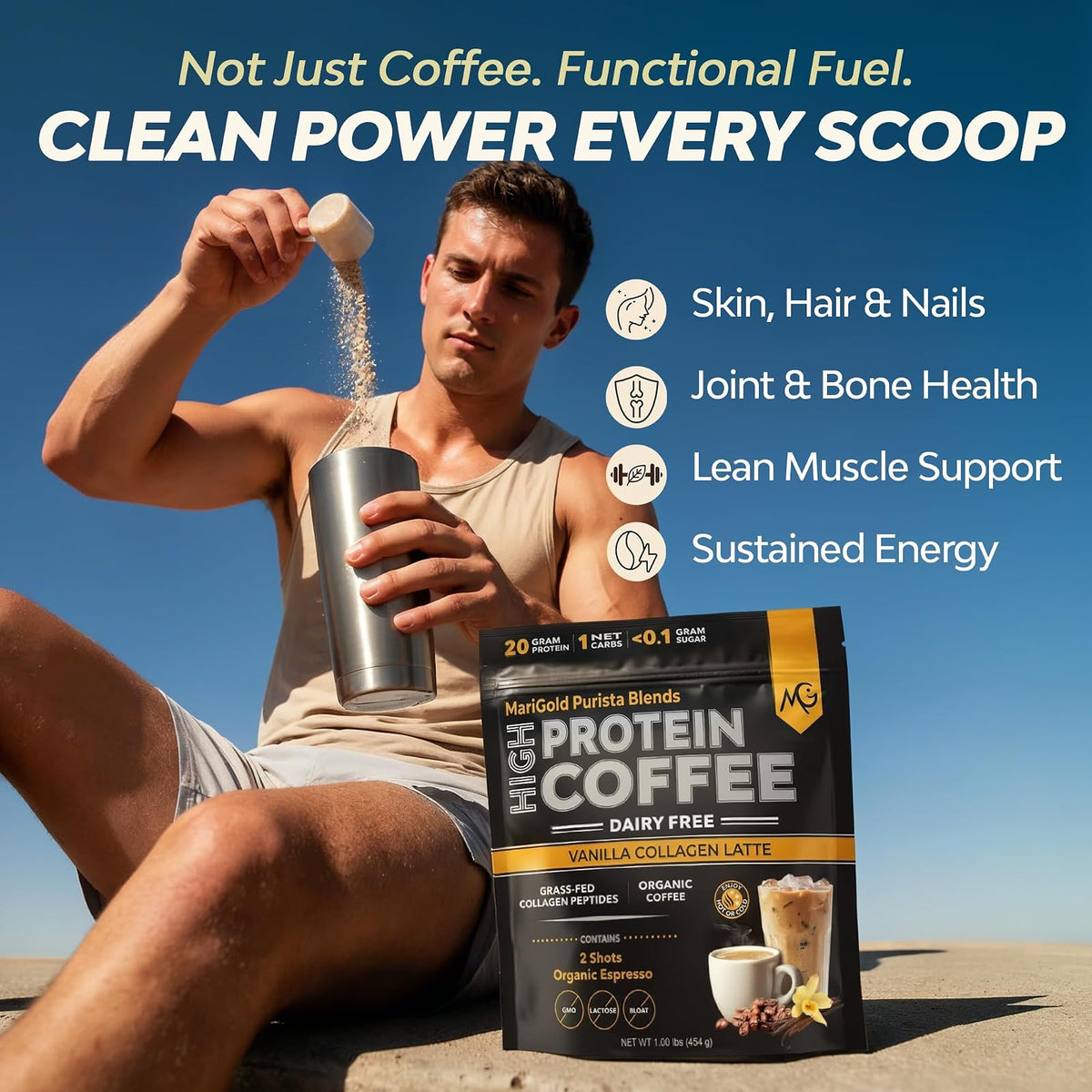 collagen coffee for healthier hair
