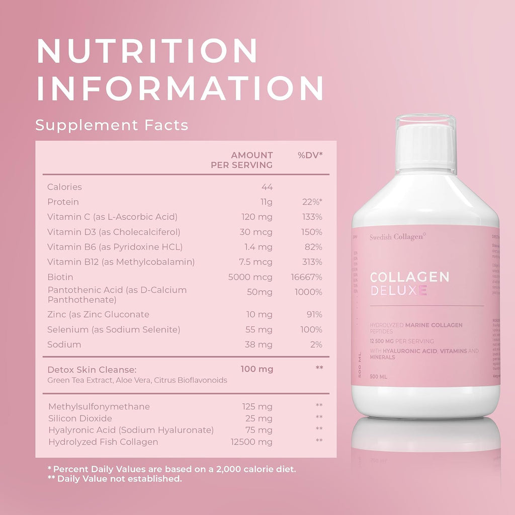 Collagen drink for radiant skin