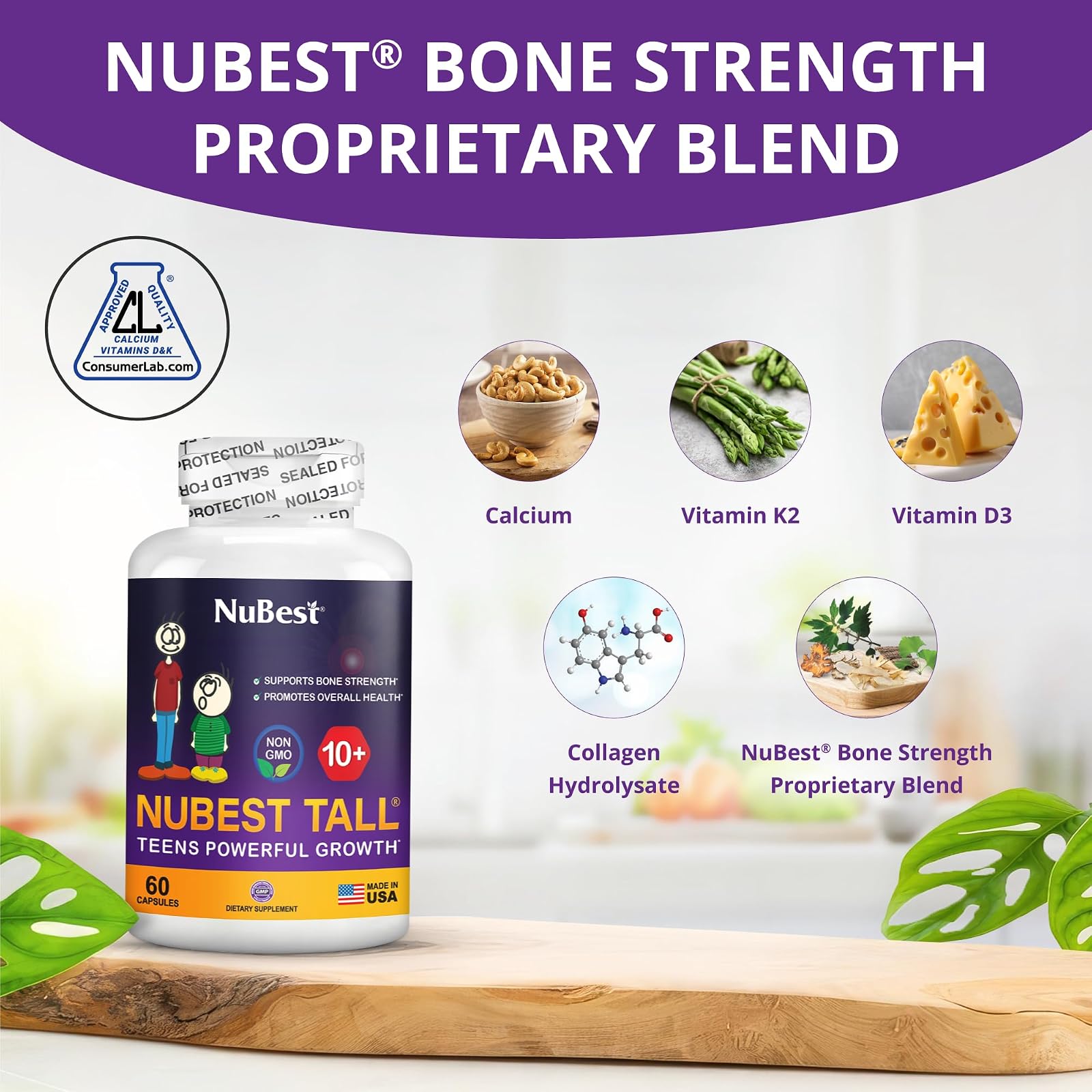 collagen enriched calcium supplement