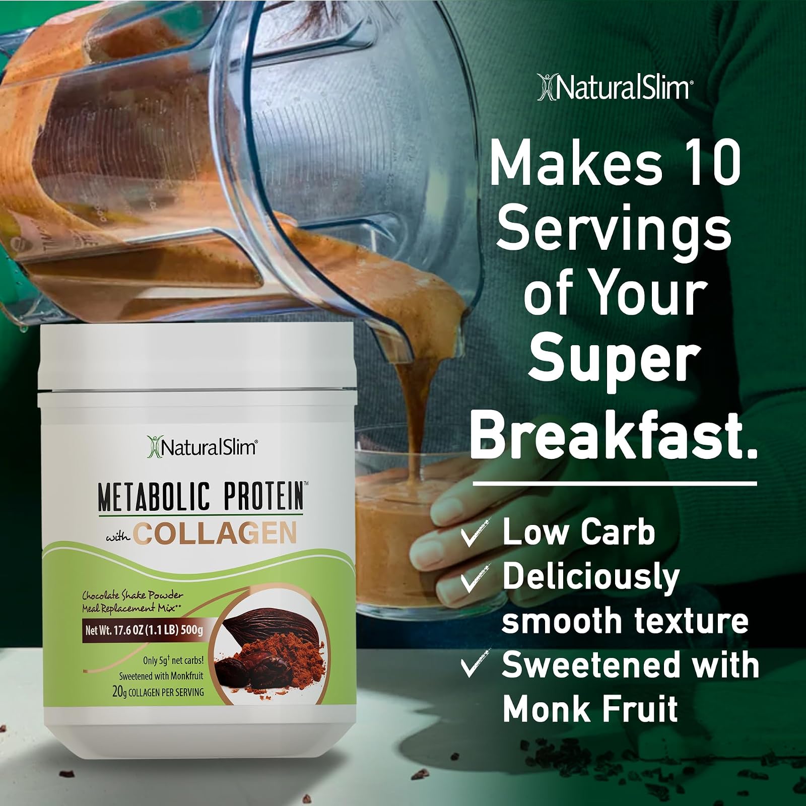 Collagen enriched protein for healthy skin