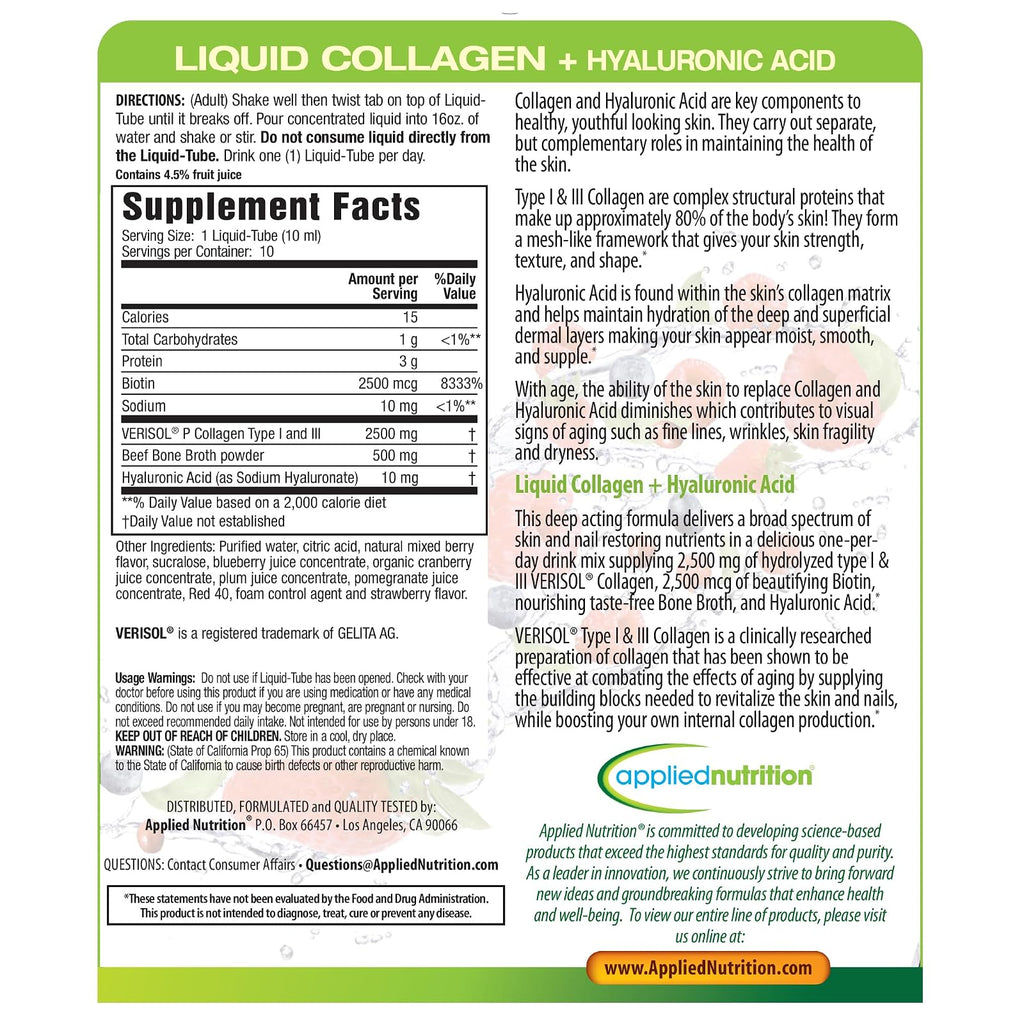 Collagen for joint and skin health