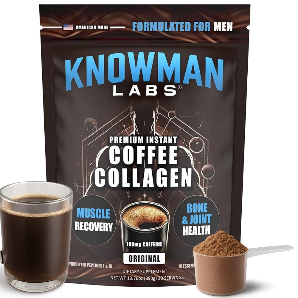 collagen for men with coffee
