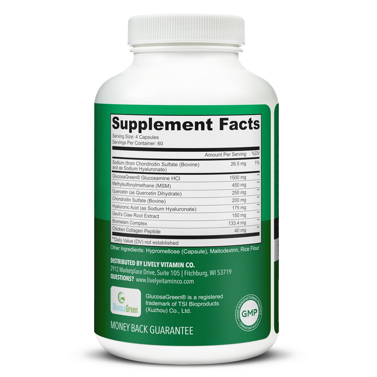 Collagen & glucosamine for joint health