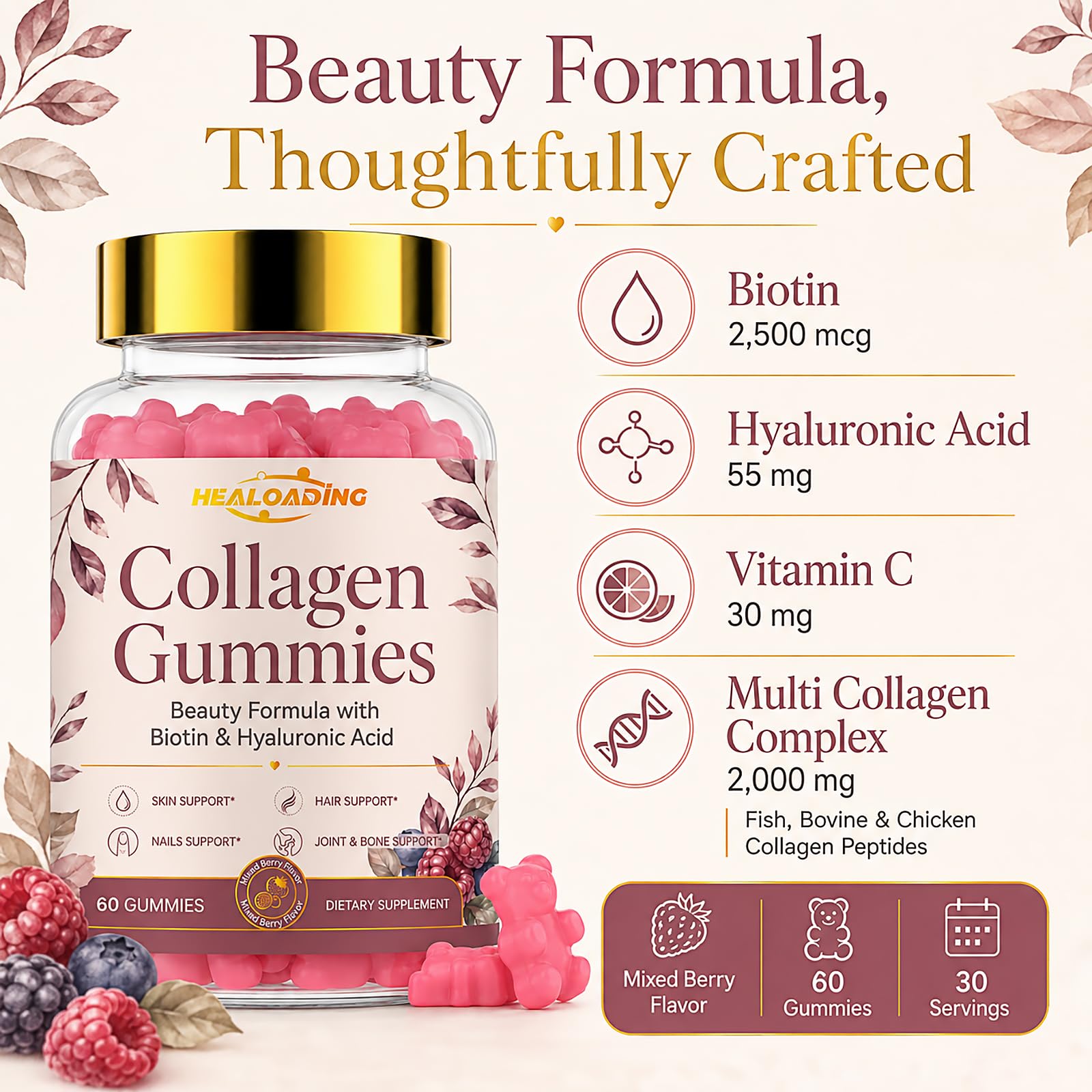 collagen gummies for healthy nails
