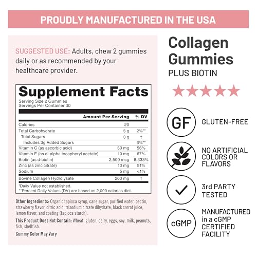 Collagen gummies for youthful appearance
