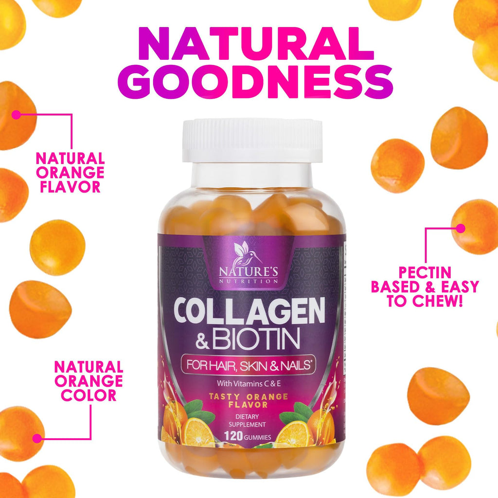 collagen gummies with biotin support