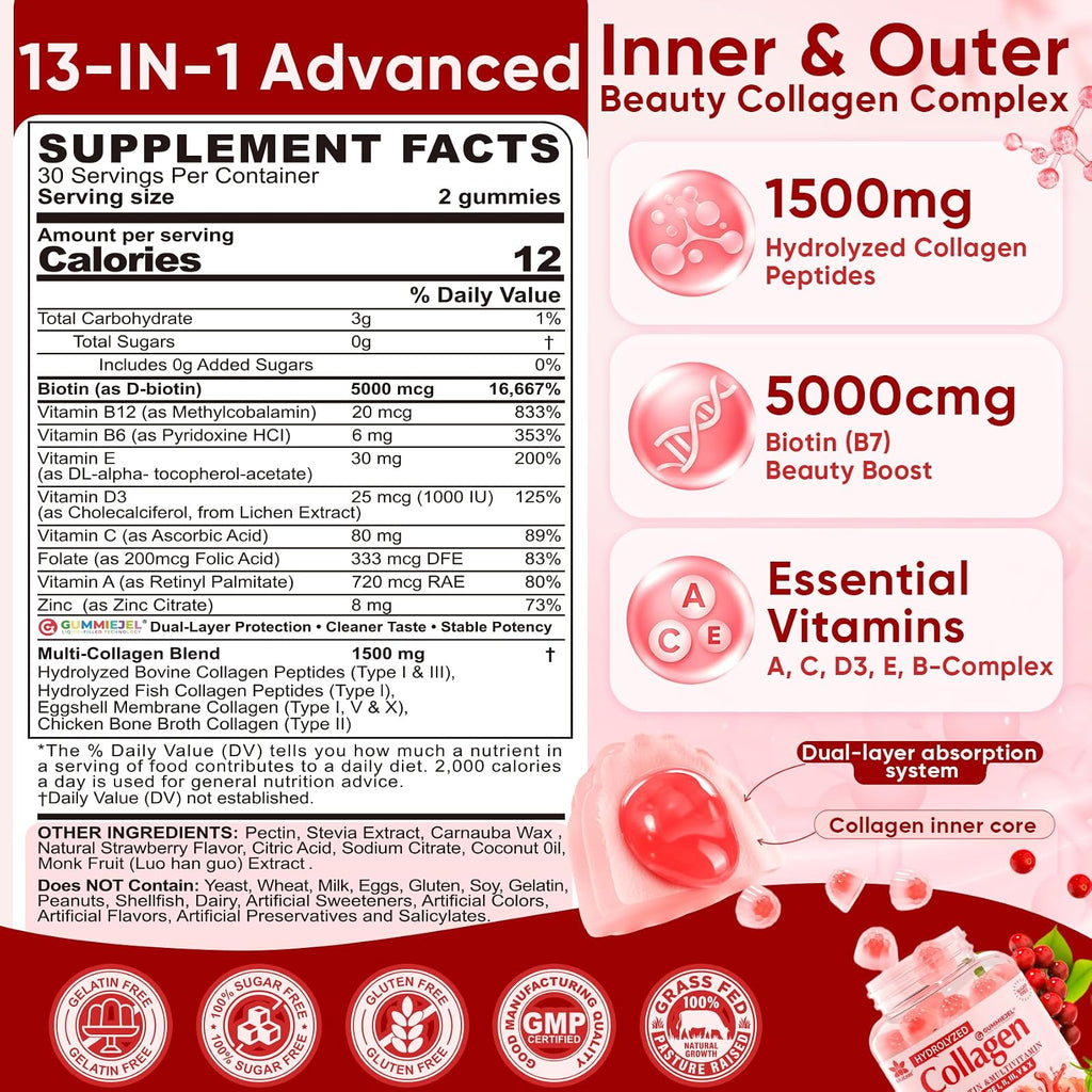collagen gummies with marine collagen