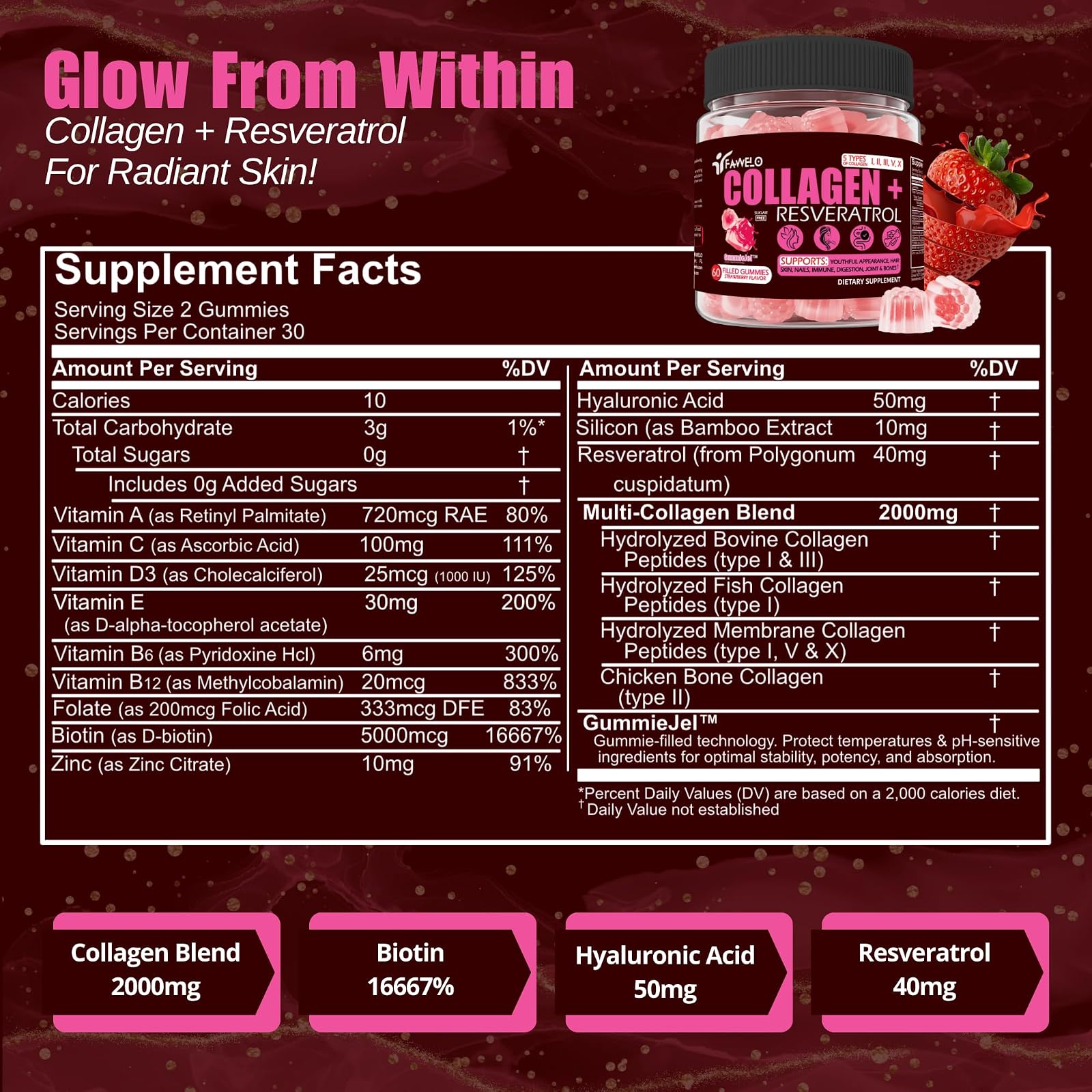 collagen gummies with marine collagen