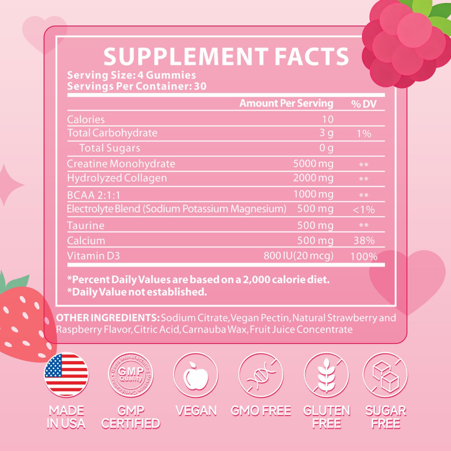 collagen infused creatine gummies